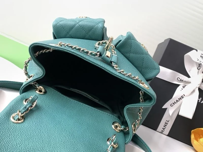 Indistinguishable Chanel Backpacks