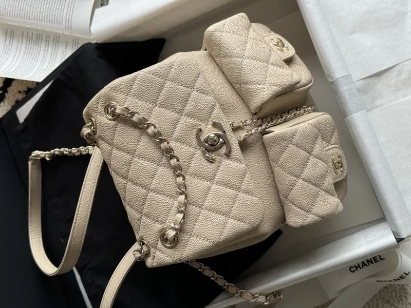 Indistinguishable Chanel Backpacks