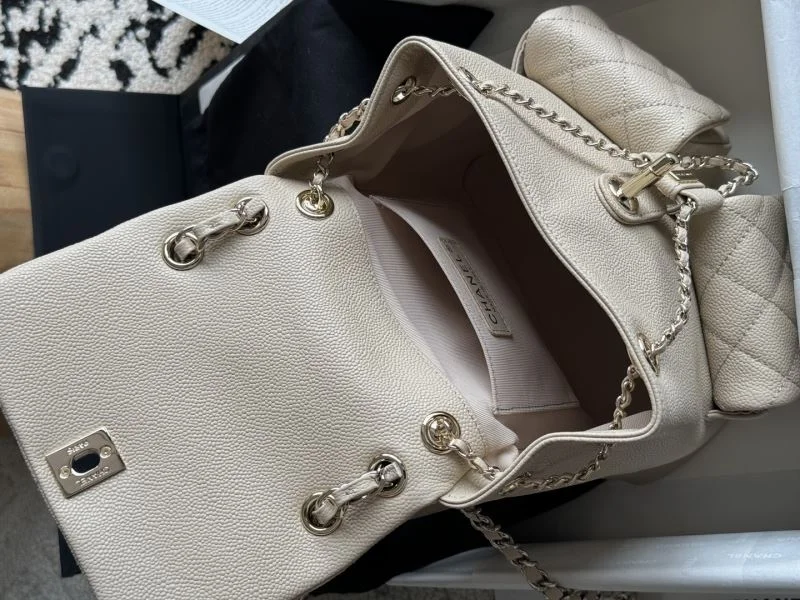 Indistinguishable Chanel Backpacks
