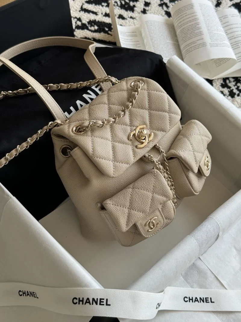 Precise copy Chanel Backpacks
