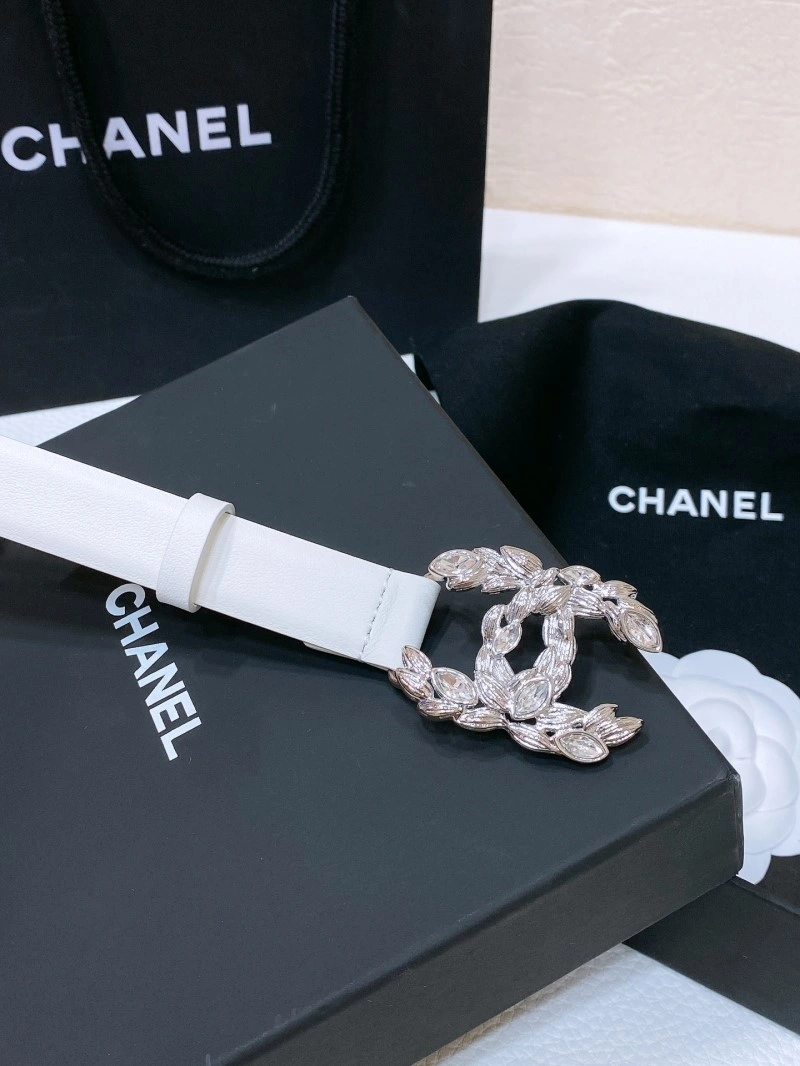 Brand-authenticated Chanel Belts