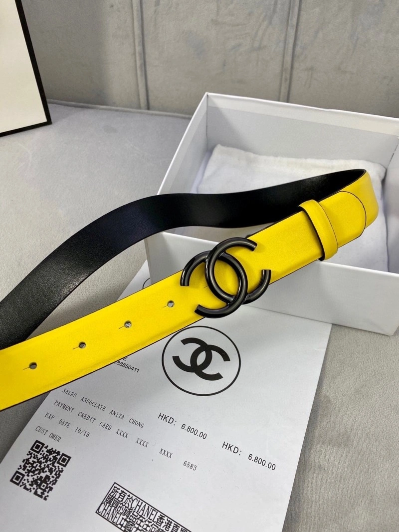 Authentic Chanel Belts