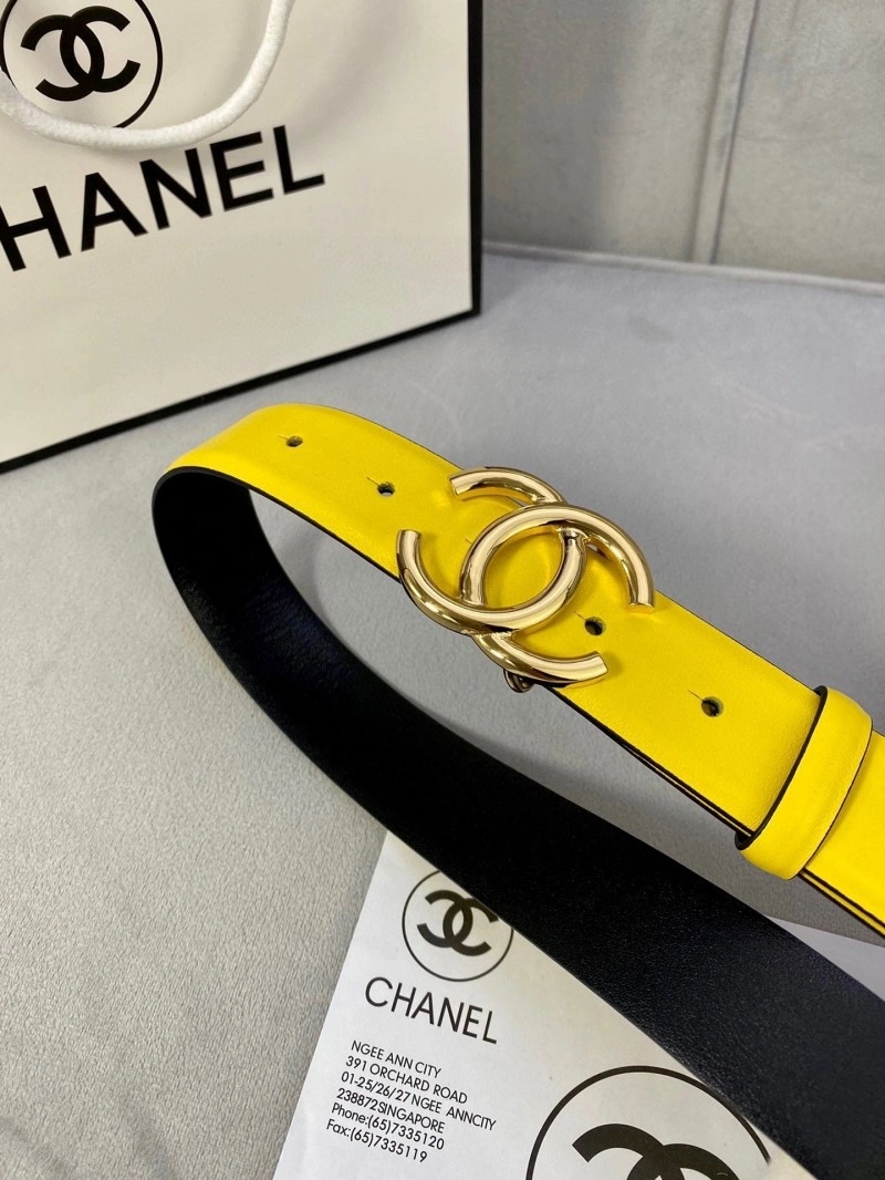 Authentic Chanel Belts