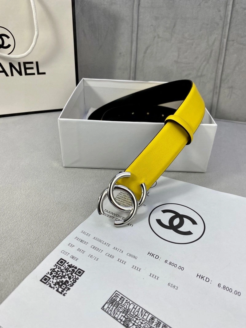 Authentic Chanel Belts