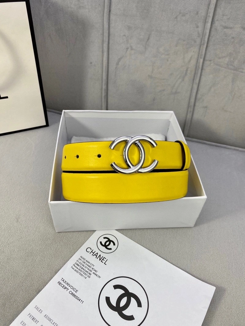 Authentic Chanel Belts