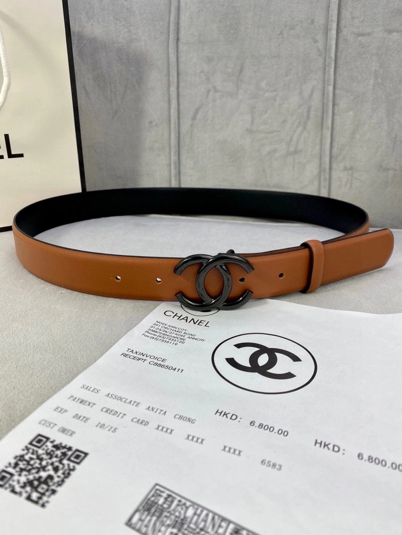 Authentic Chanel Belts
