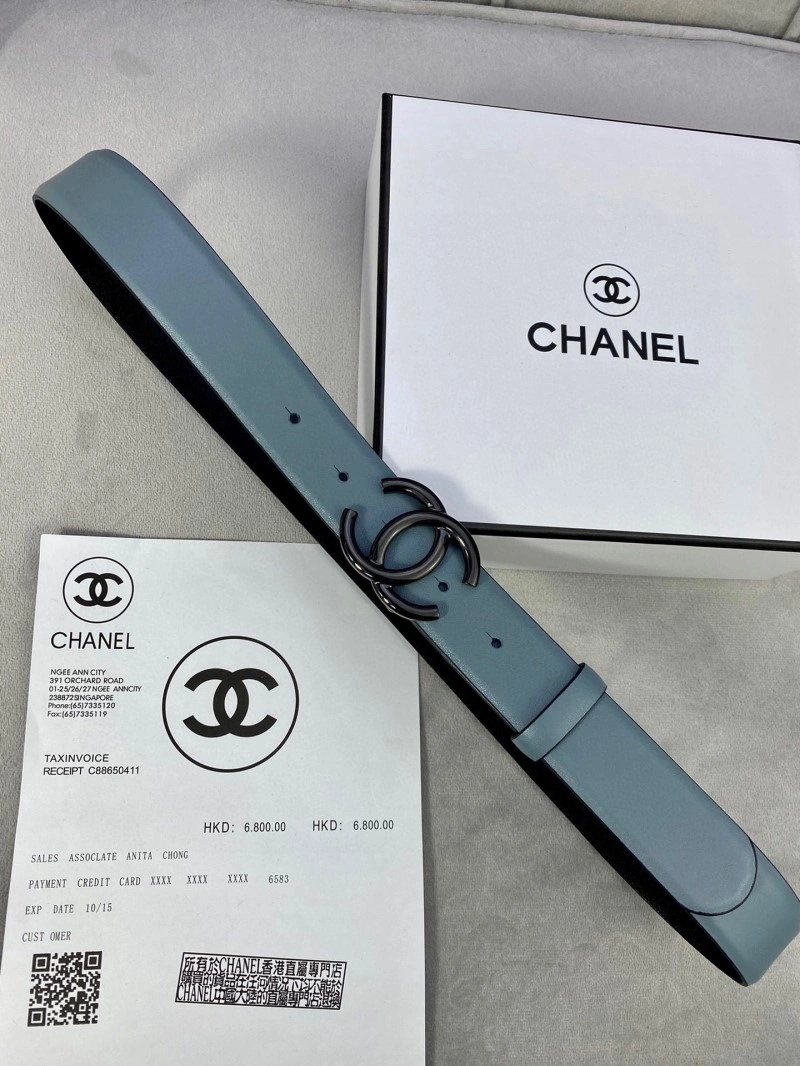 Official Chanel Belts