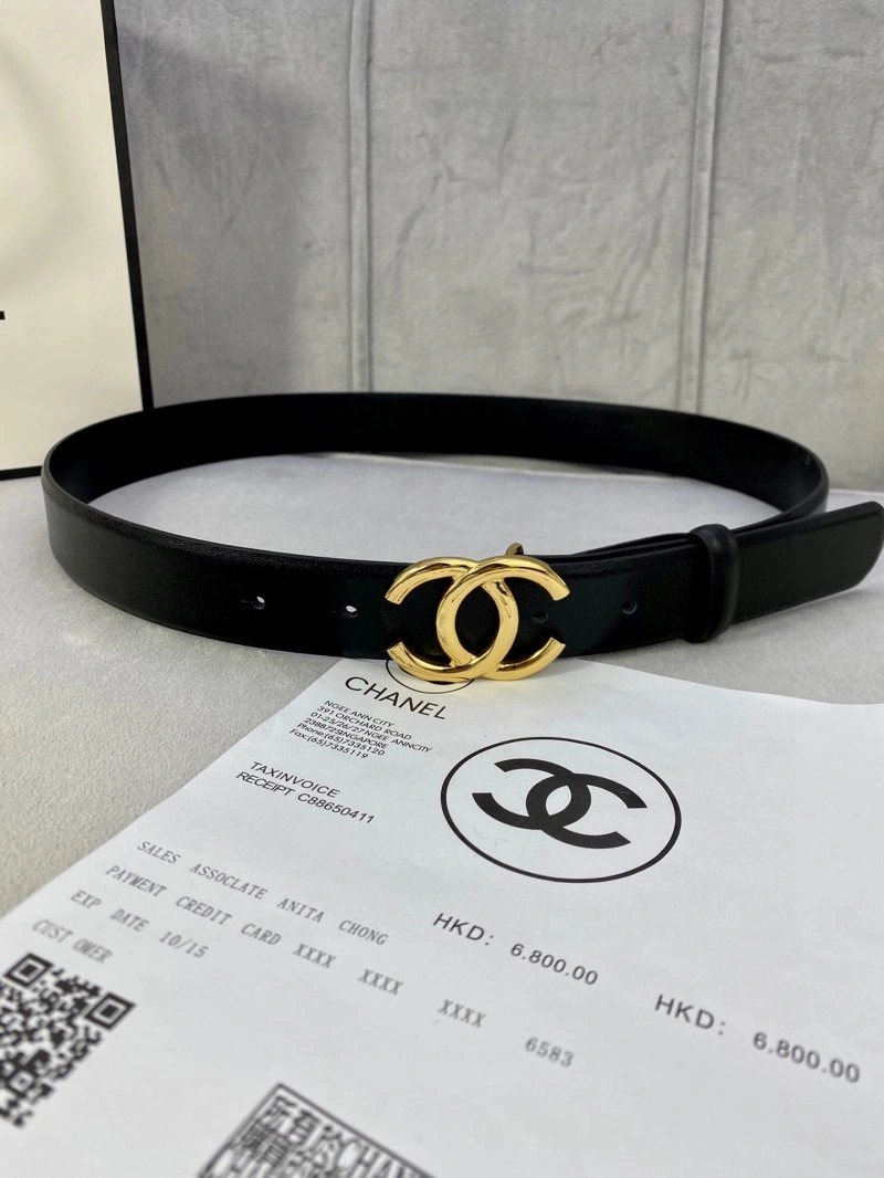 Original Chanel Belts