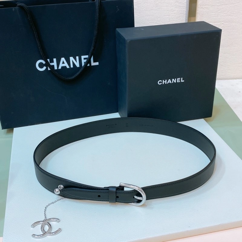 Brand-authenticated Chanel Belts