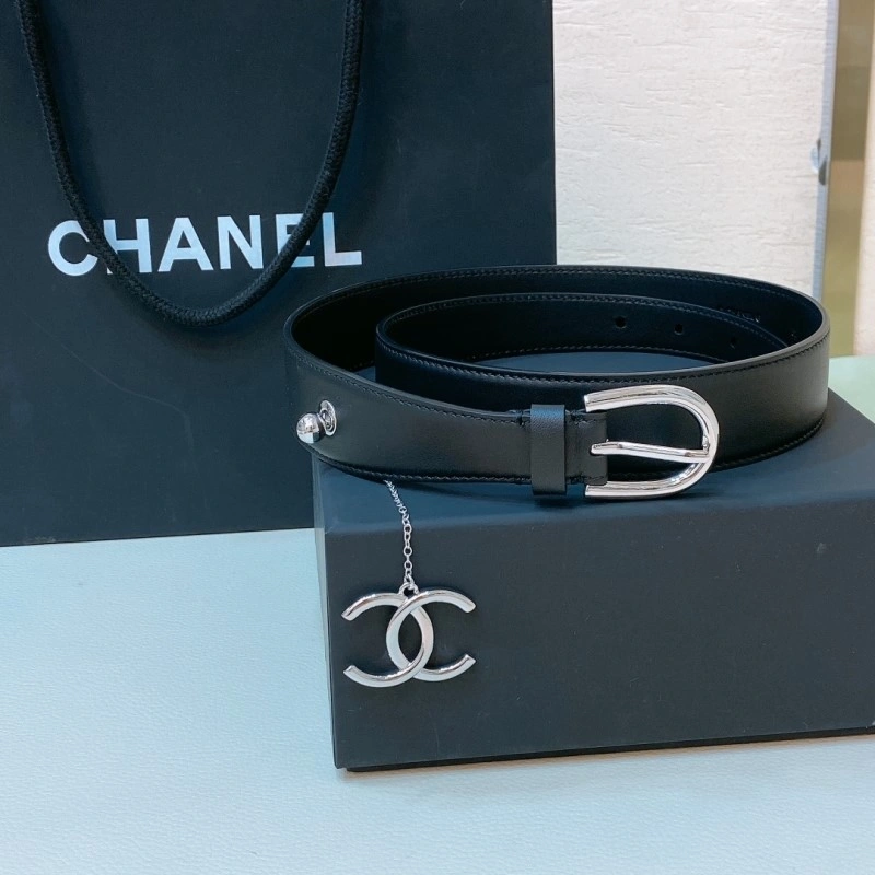 Brand-authenticated Chanel Belts