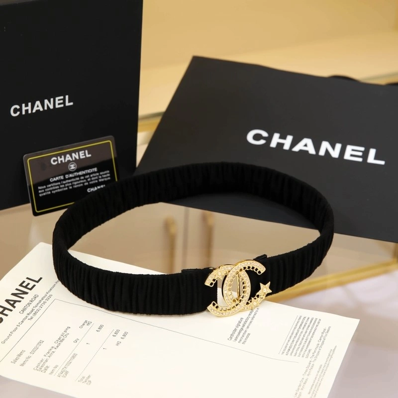 Brand-authenticated Chanel Belts