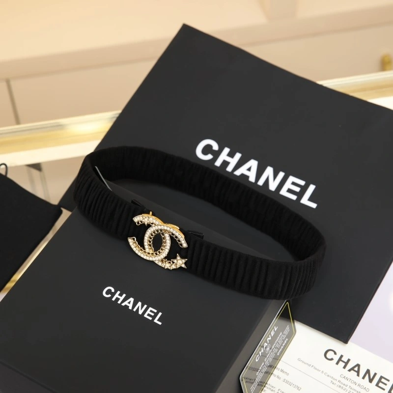 Brand-authenticated Chanel Belts