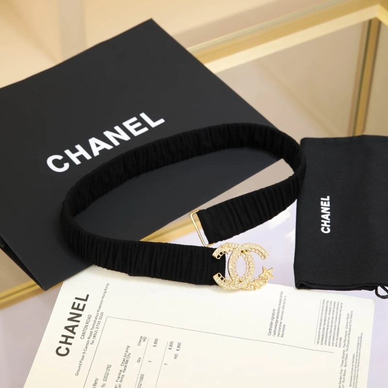 Brand-authenticated Chanel Belts