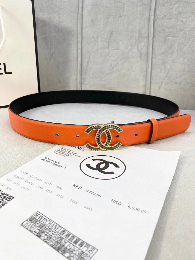 Real Chanel Belts