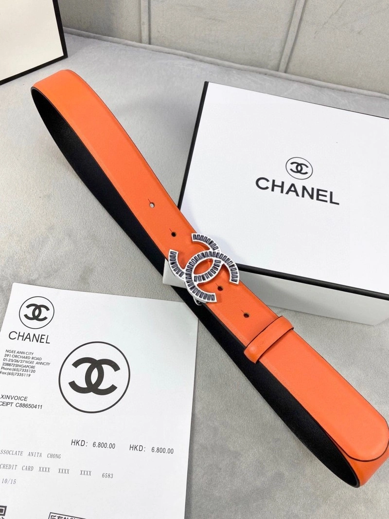 Real Chanel Belts