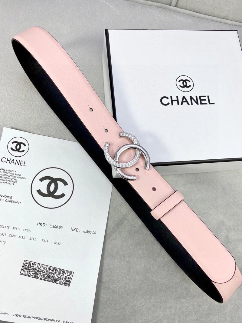 Brand-authenticated Chanel Belts