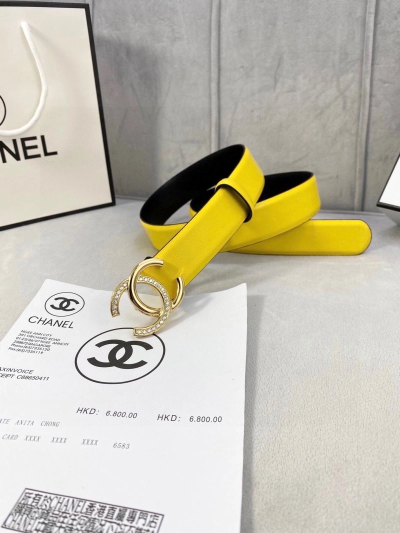 Real Chanel Belts
