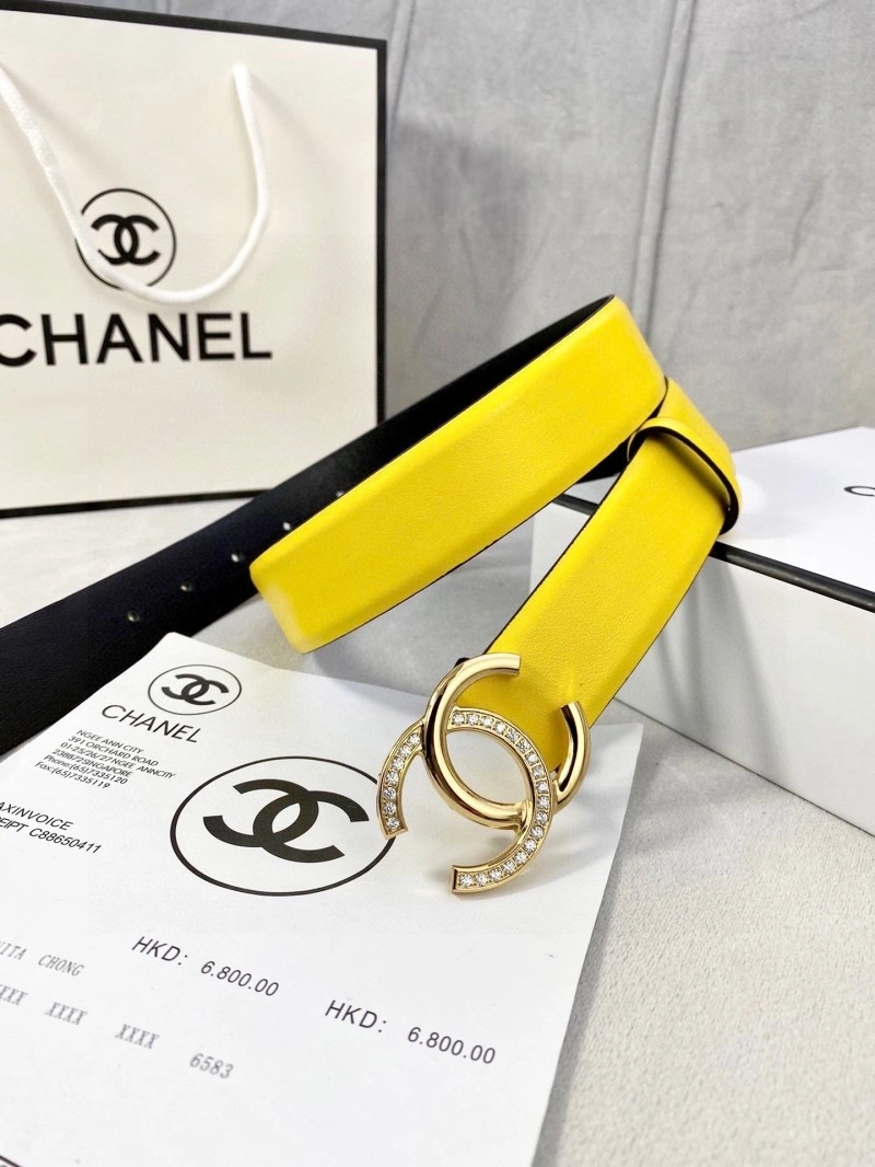 Real Chanel Belts