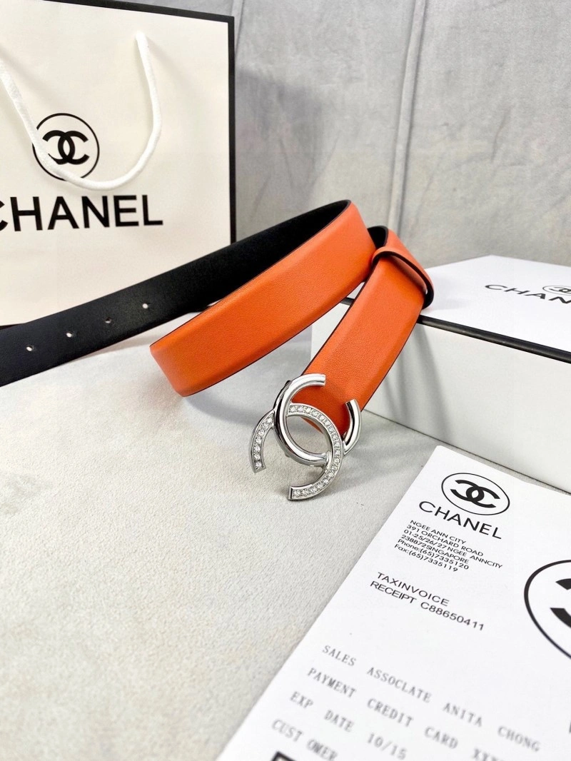 Brand-authenticated Chanel Belts