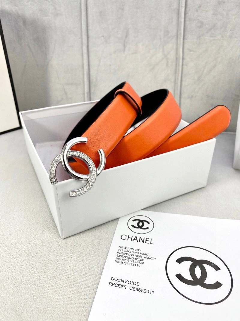 Brand-authenticated Chanel Belts