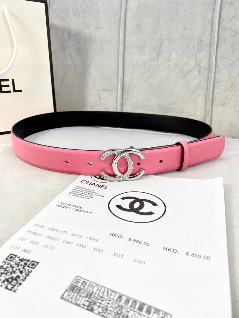 Genuine Chanel Belts