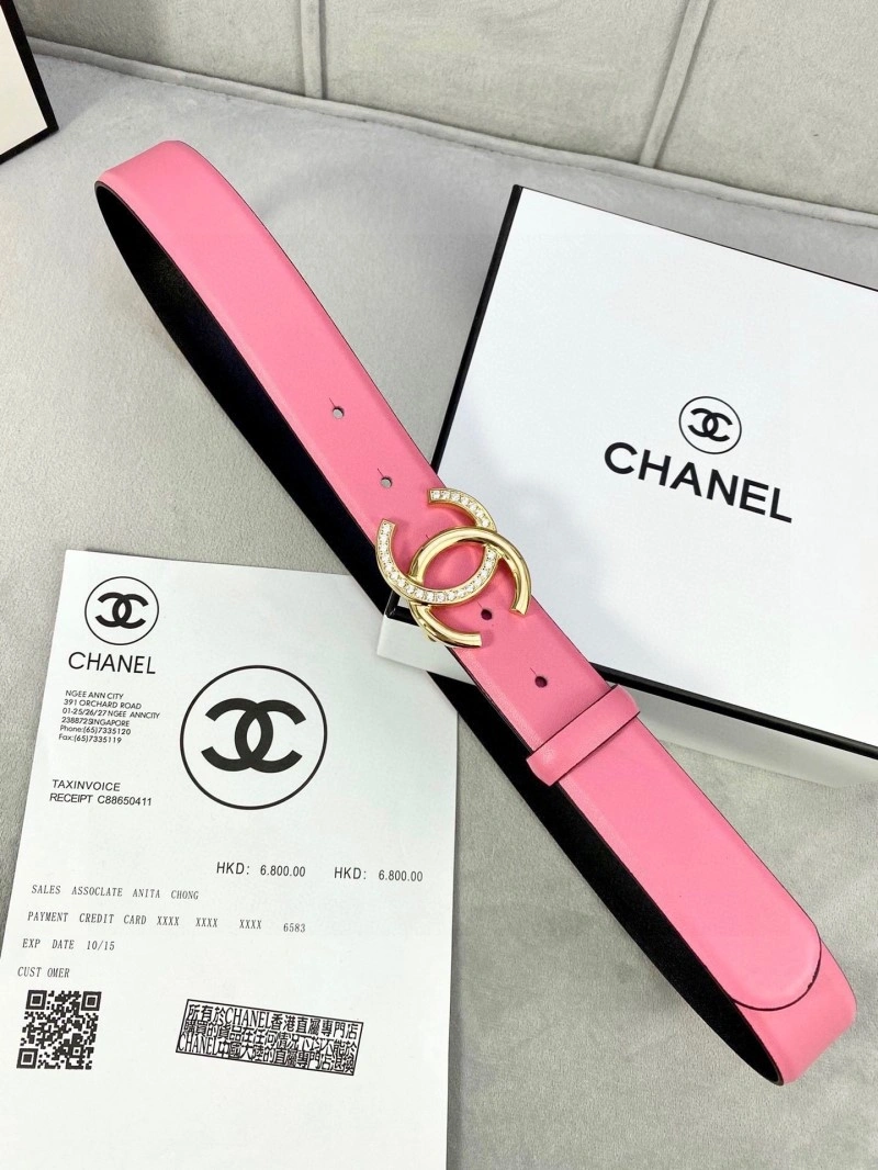 Genuine Chanel Belts