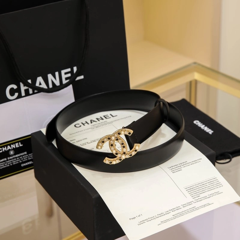 Authentic Chanel Belts