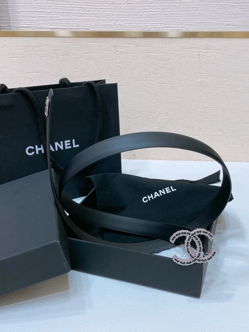 Brand-authenticated Chanel Belts