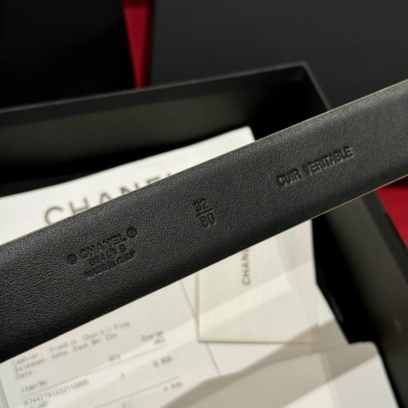Genuine Chanel Belts