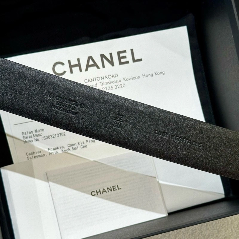 Real Chanel Belts