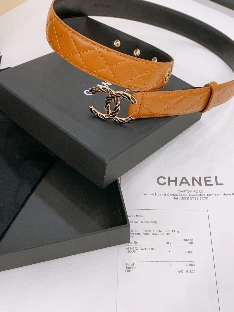 Accurate model Chanel Belts