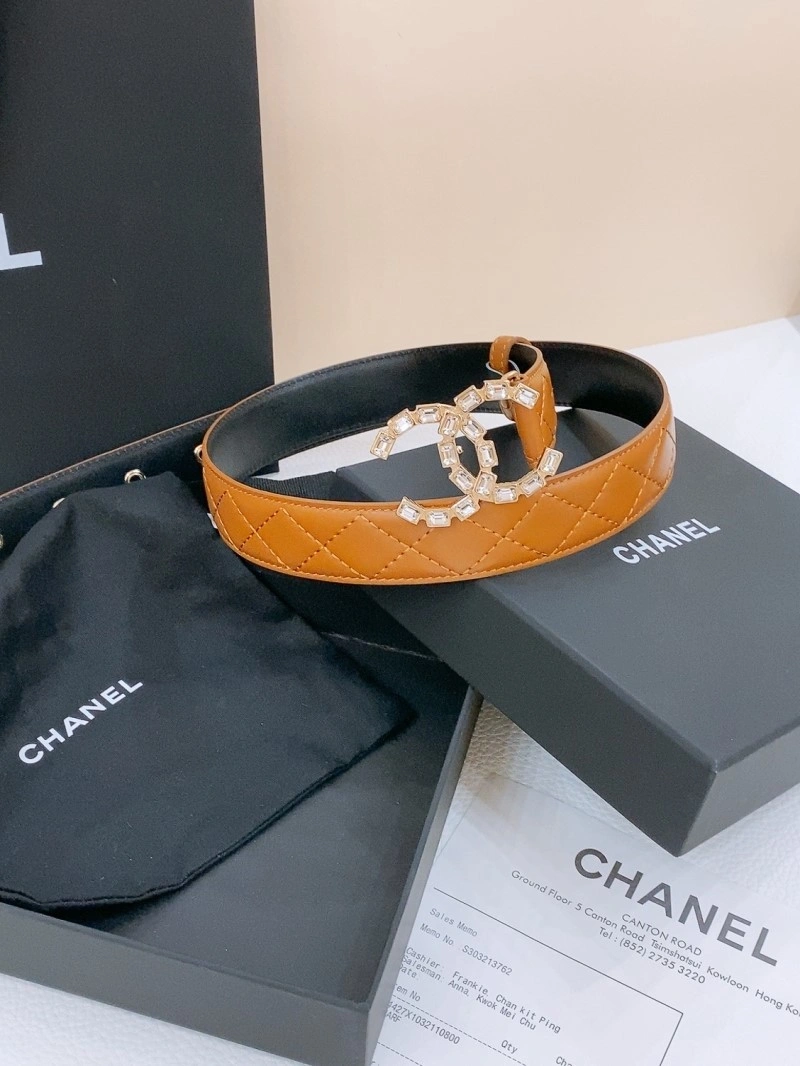 Real Chanel Belts