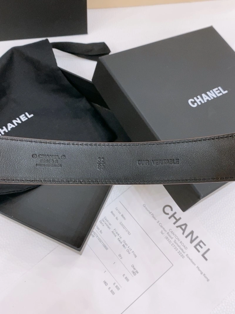 Real Chanel Belts