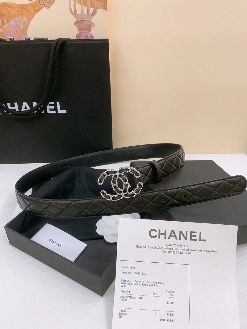 Indistinguishable Chanel Belts