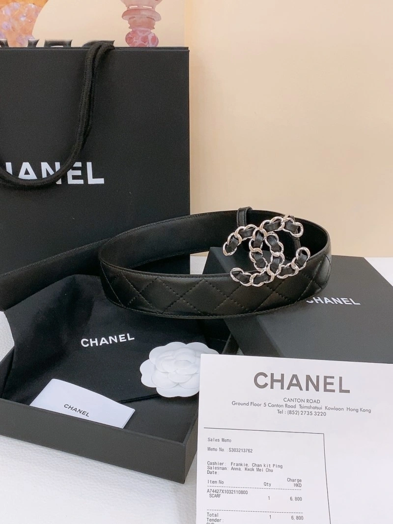 Brand-original Chanel Belts