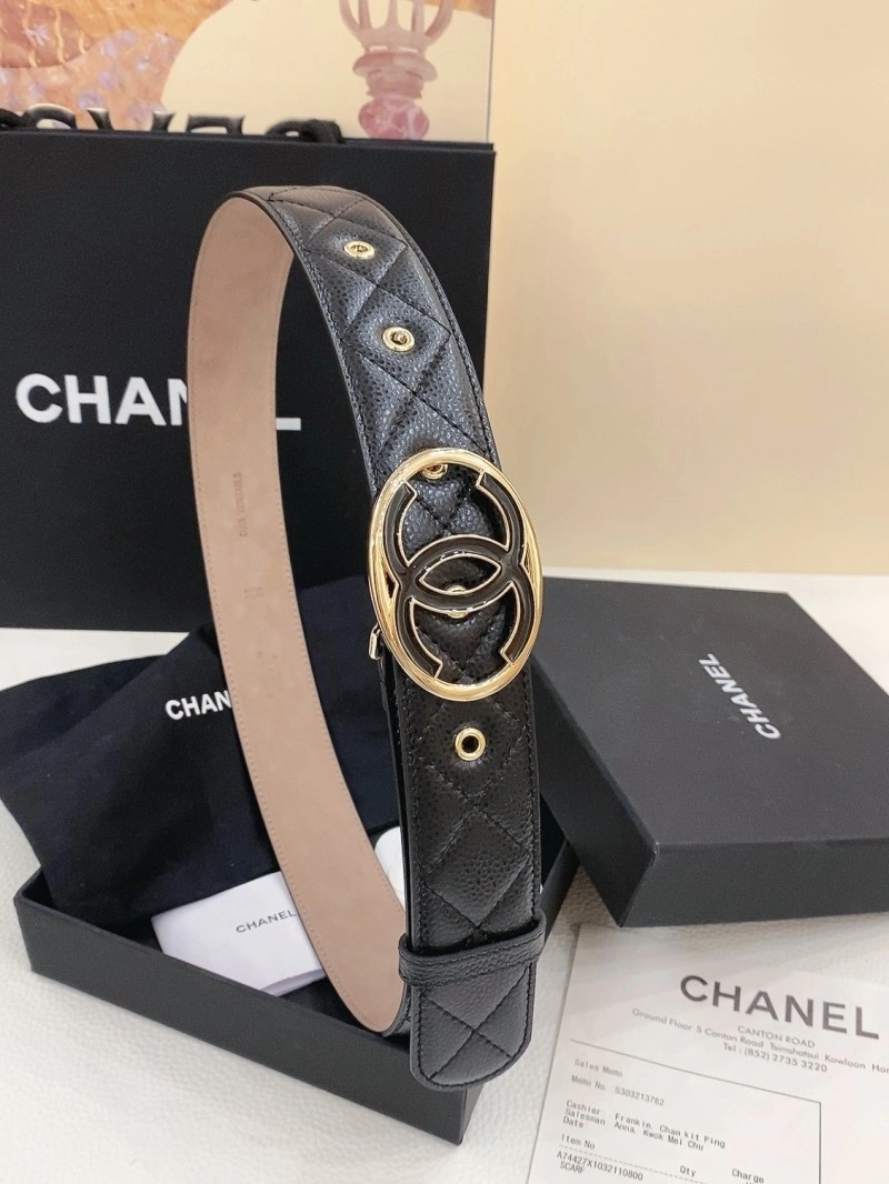 Genuine Chanel Belts