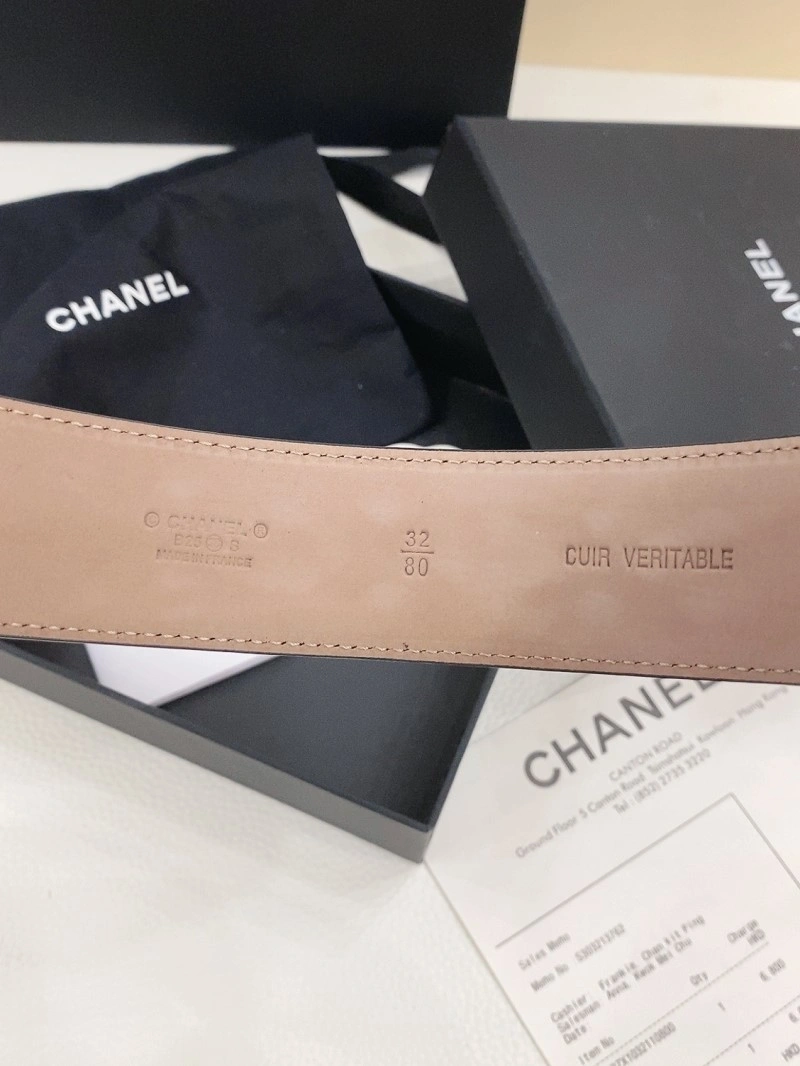 Genuine Chanel Belts