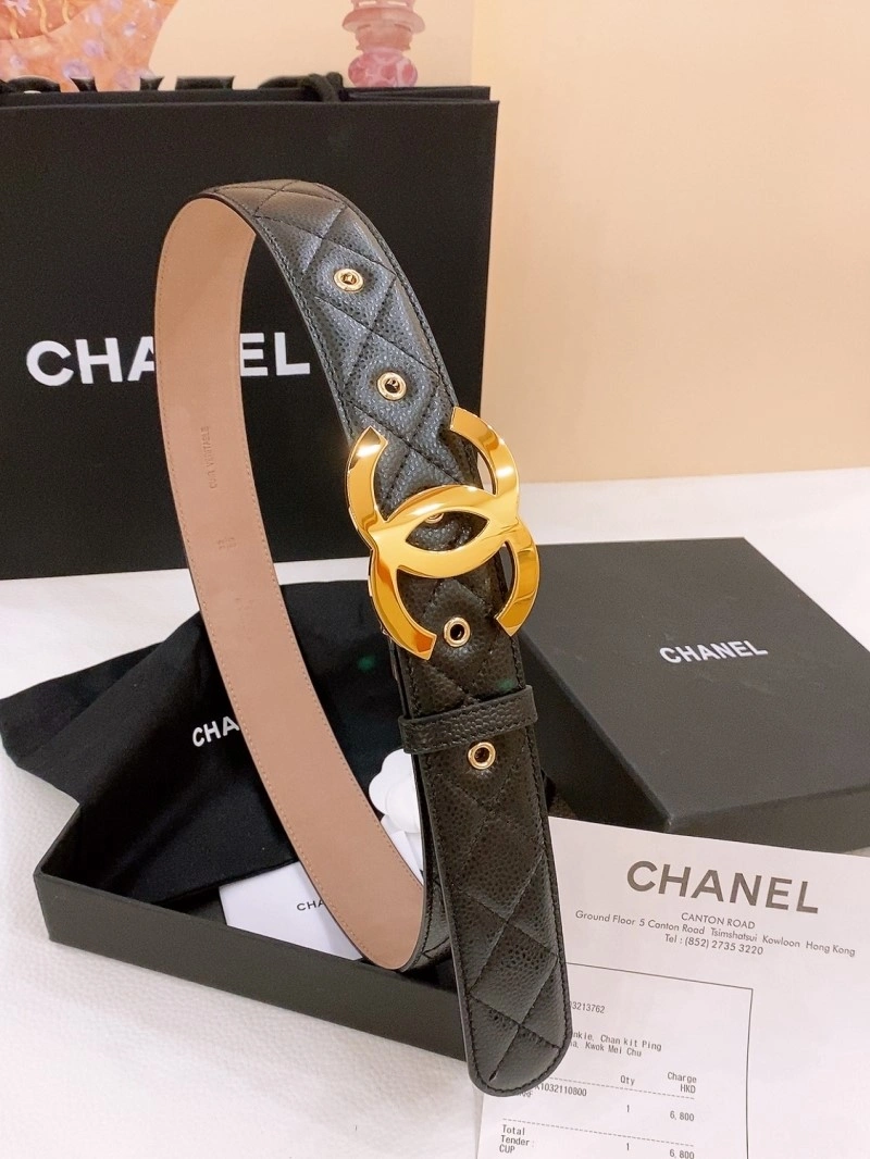 Authentic Chanel Belts