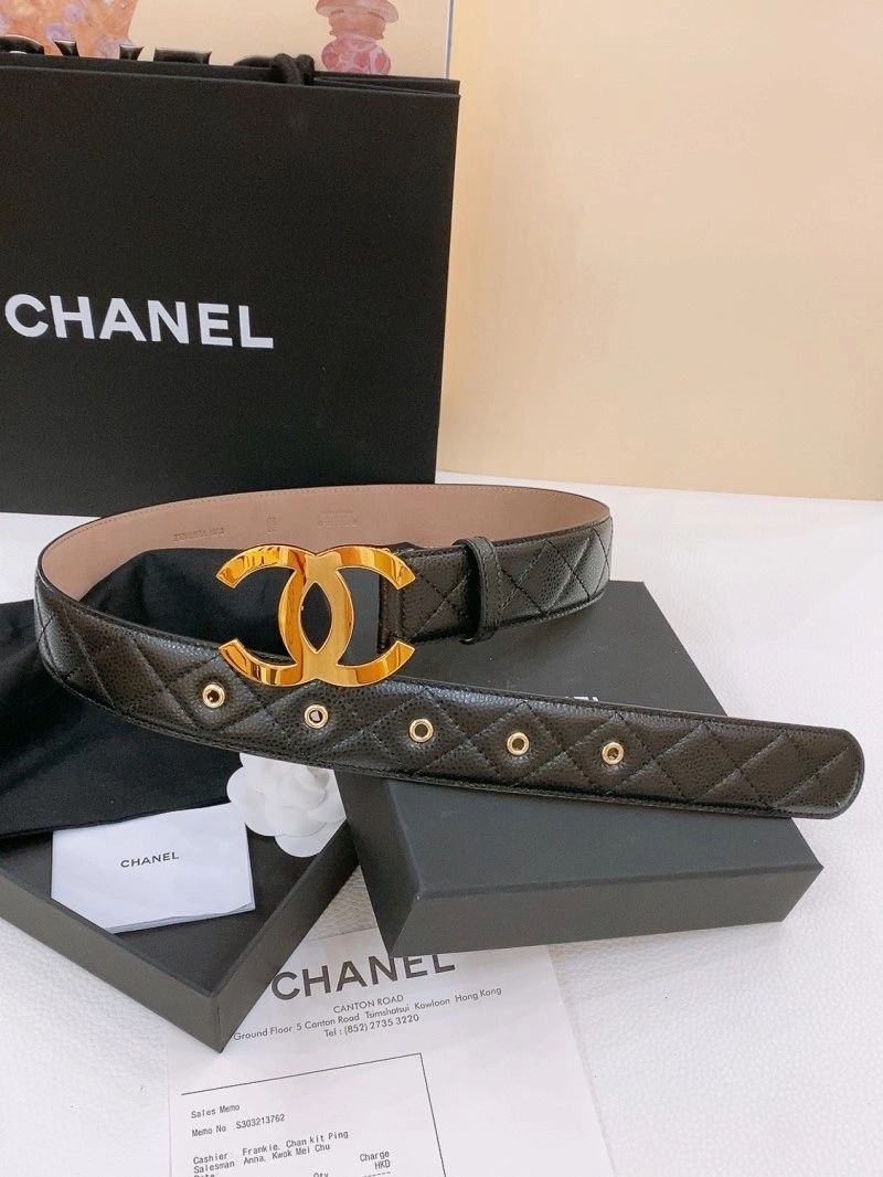 Authentic Chanel Belts