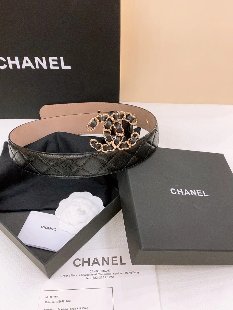 Real Chanel Belts