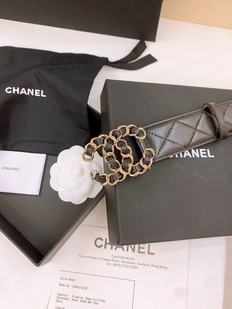 Real Chanel Belts