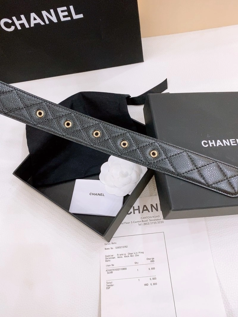 Real Chanel Belts