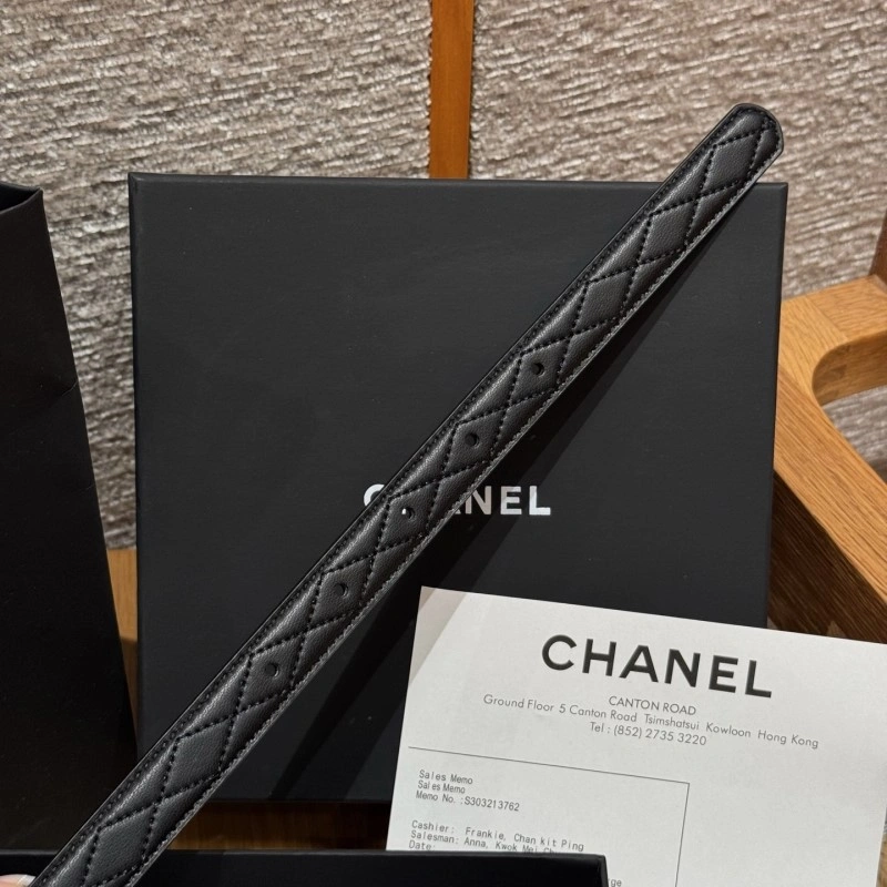 Real Chanel Belts