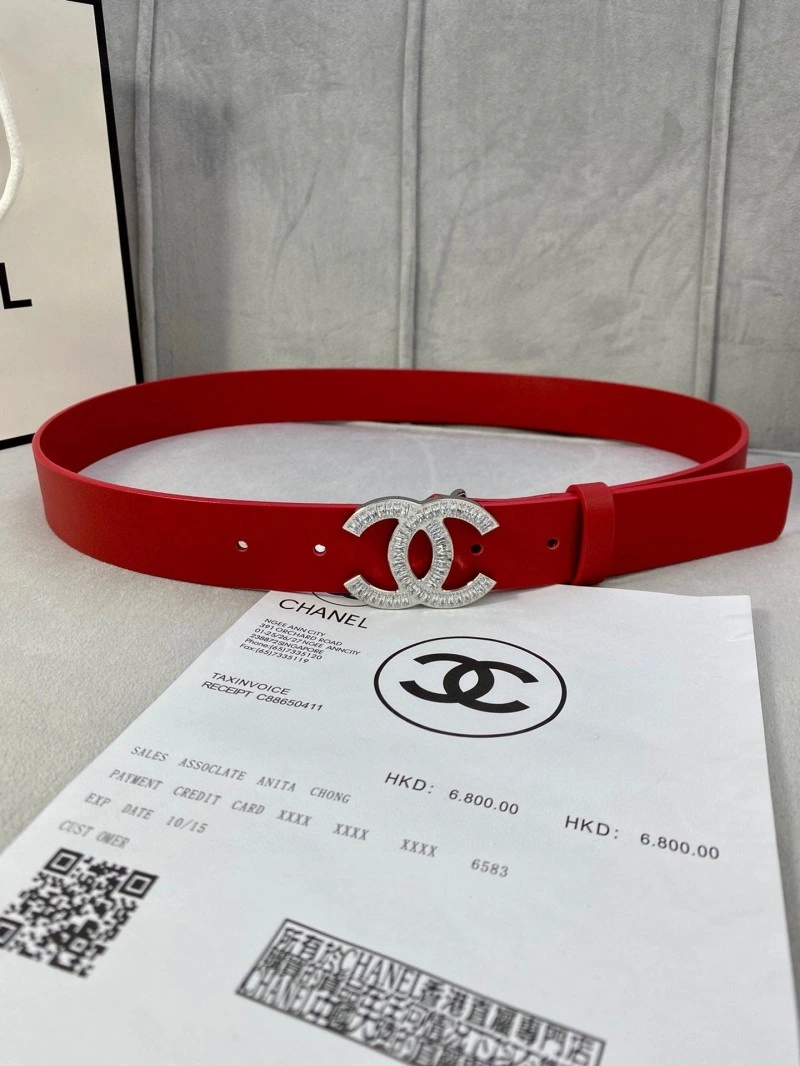 Brand-original Chanel Belts