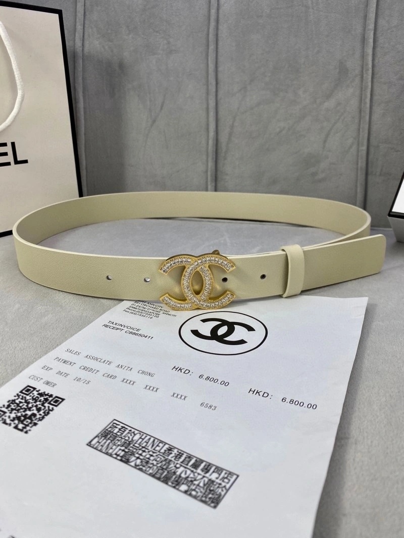 Authentic Chanel Belts