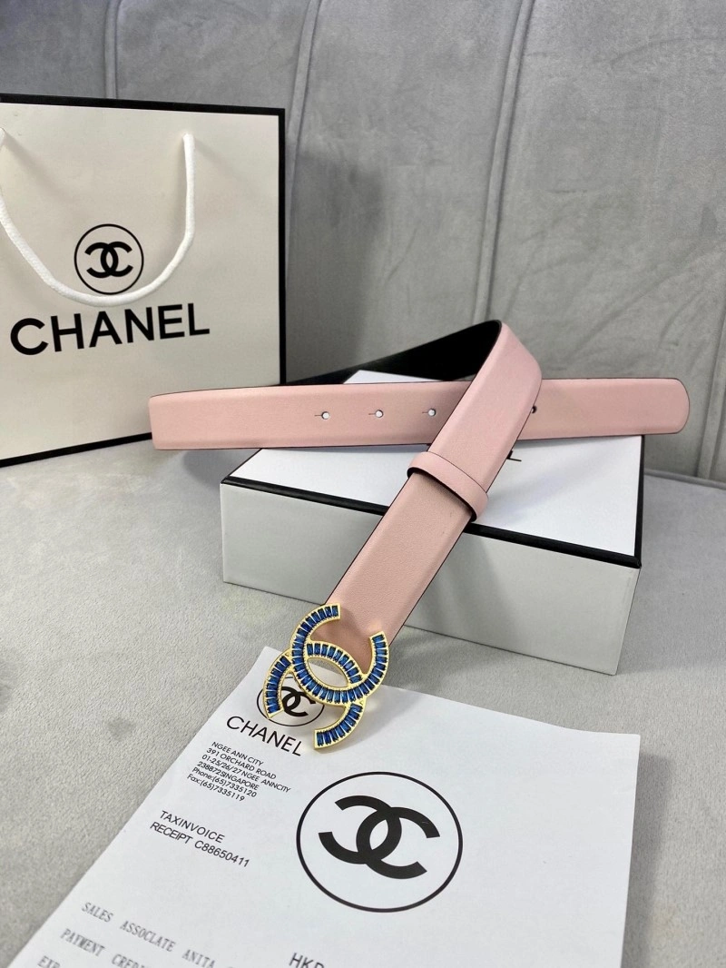 Brand-authenticated Chanel Belts