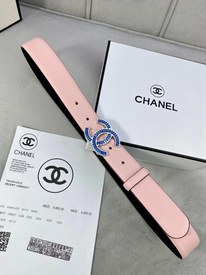 Brand-authenticated Chanel Belts