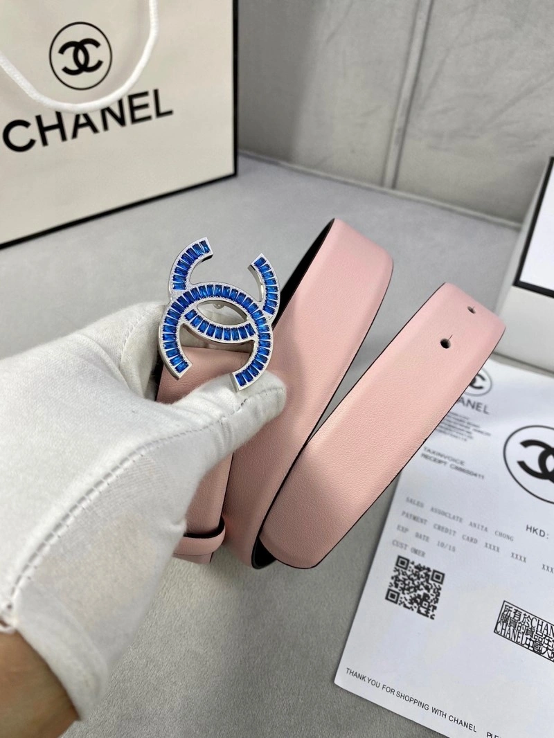 Brand-authenticated Chanel Belts