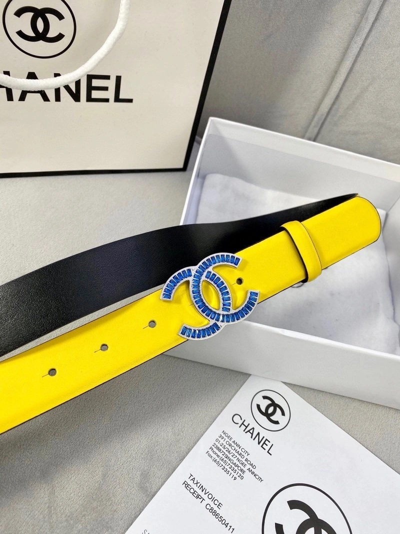 Real Chanel Belts