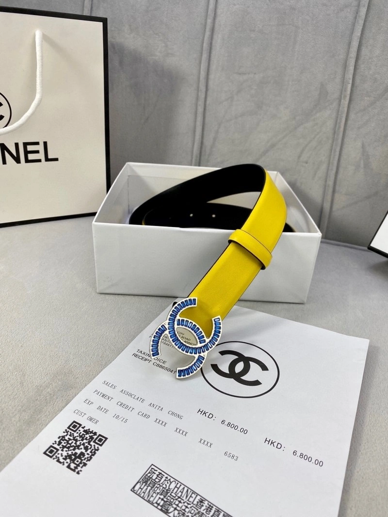 Real Chanel Belts